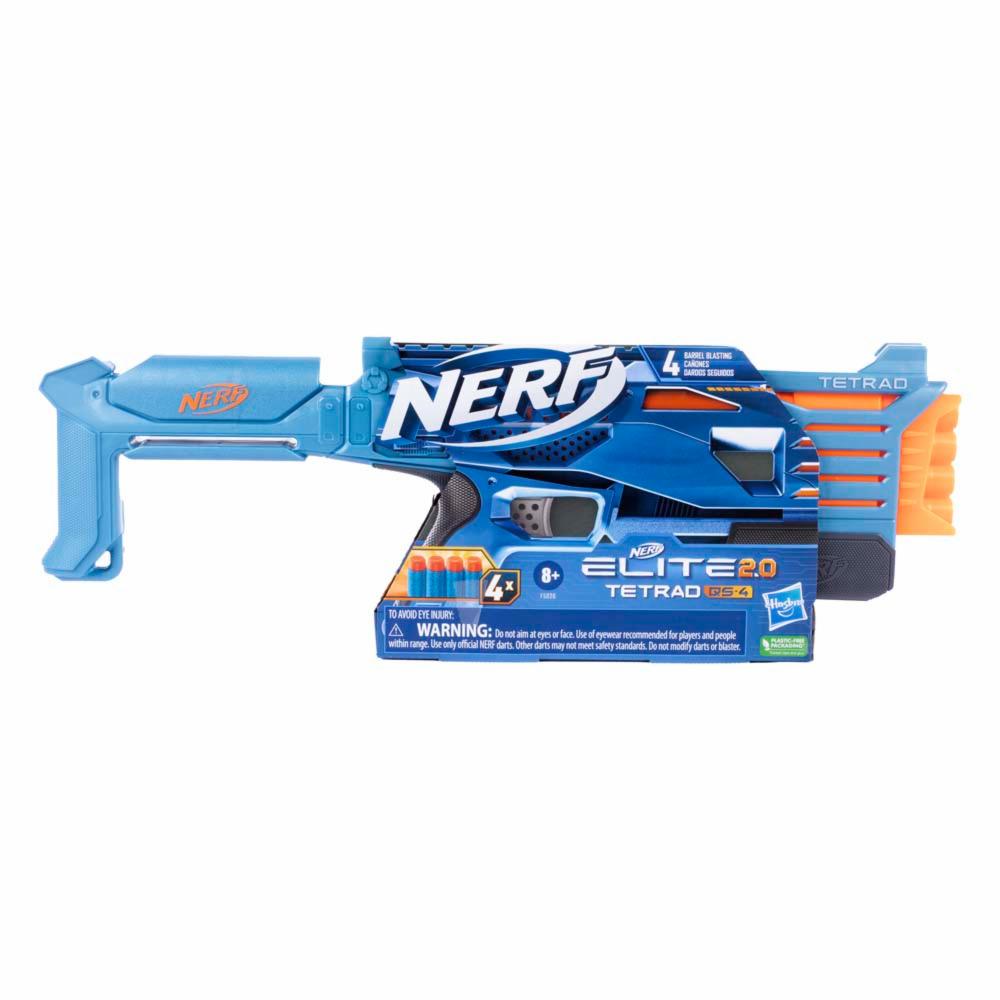 Lanzador Nerf Elite 2.0 NERF Tetrad - Megamaxi