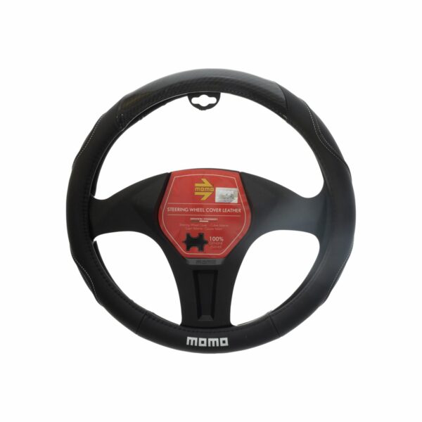 Cubre Volante De Auto MOMO Negro - Megamaxi