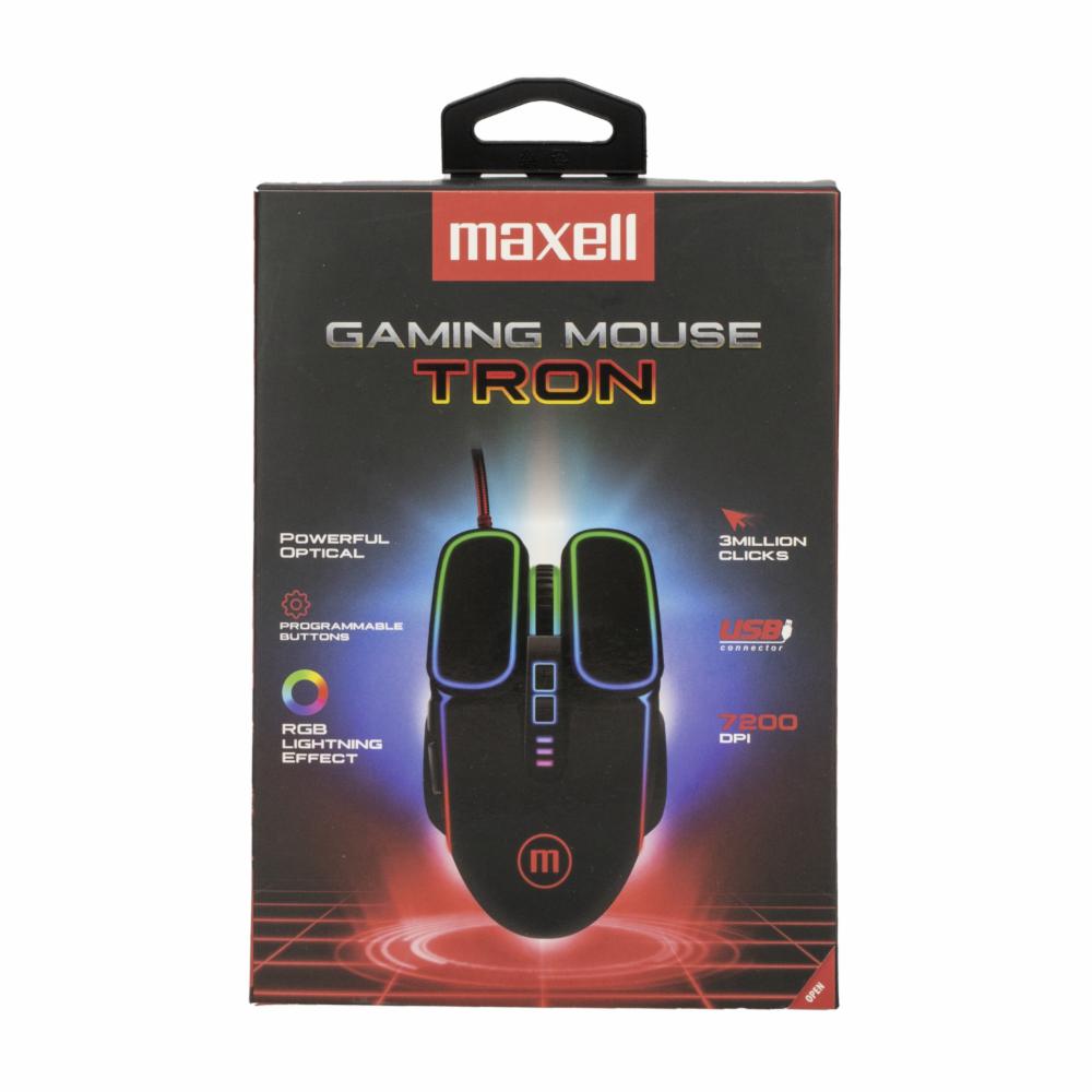 Mouse Gaming Tron MAXELL Con Cable - Megamaxi