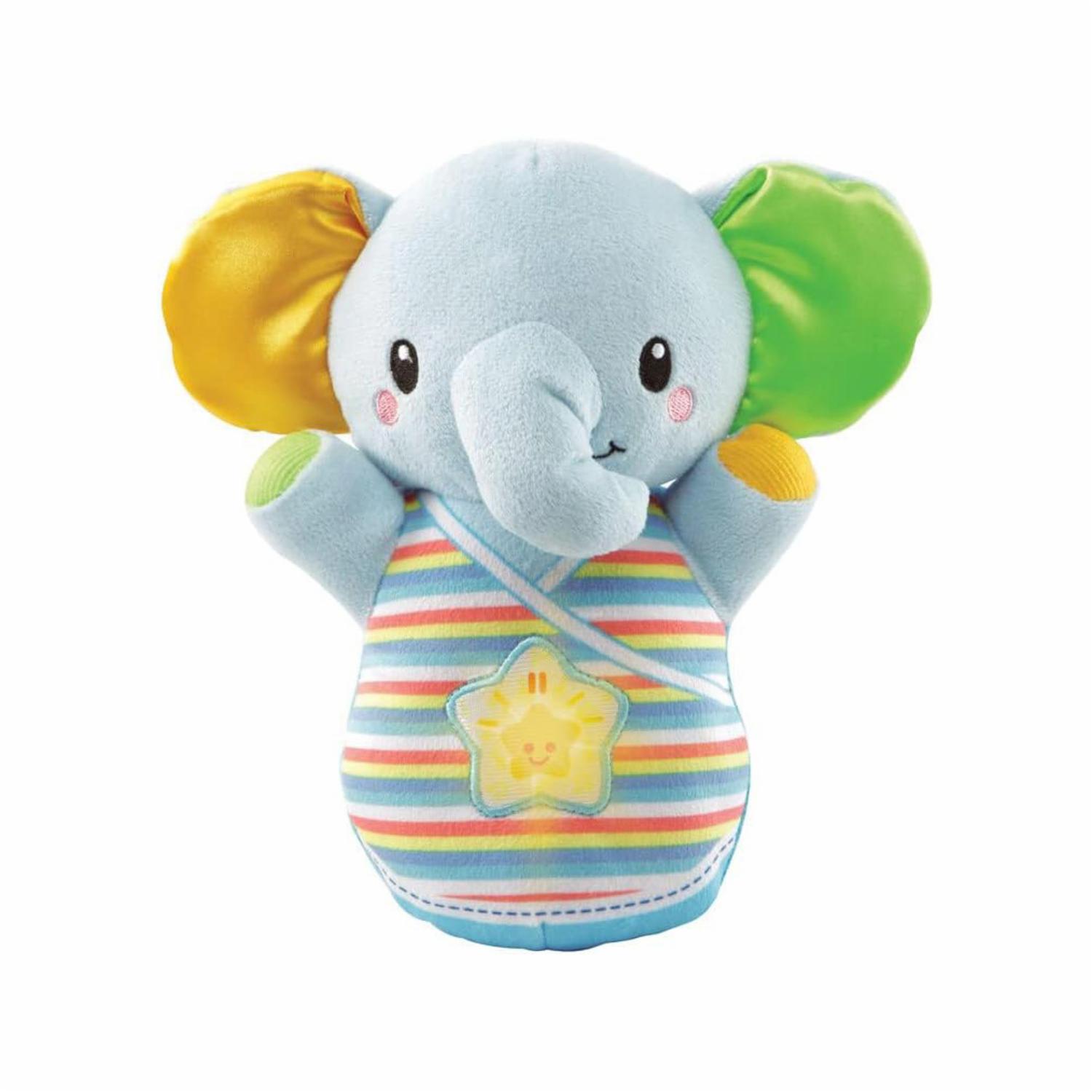Peluche Elefante Trompito Melodías VTECH Posee +45 Sonidos - Megamaxi