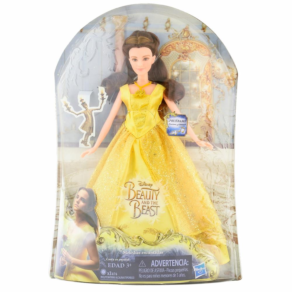 Muñeca Disney Beauty And The Best DISNEY PRINCESS Bella Cantante - Megamaxi