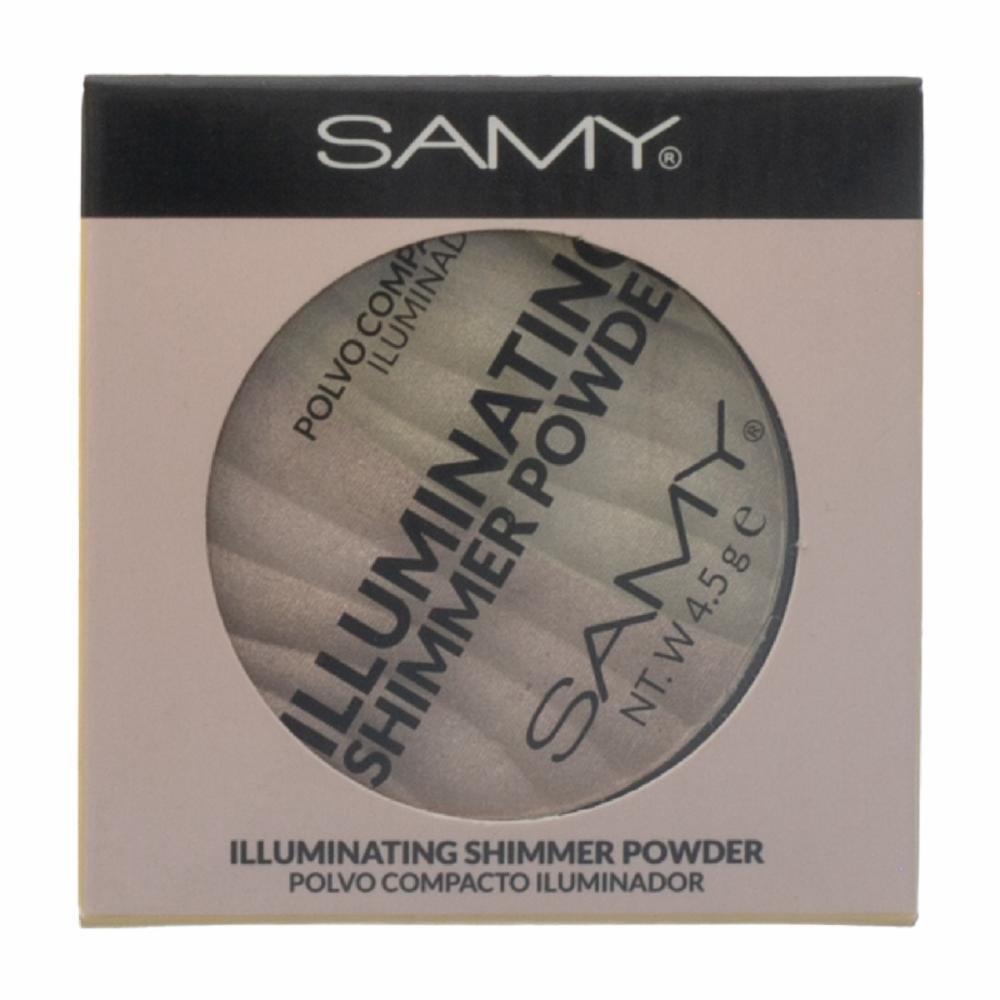 Polvo Compacto Iluminador Diamond Glow SAMY Unidad - Megamaxi
