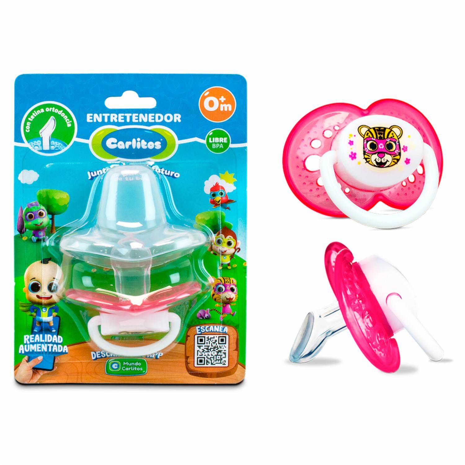 Chupón Para Bebé Con Tetina Ortodoncia CARLITOS 0 M + - Megamaxi
