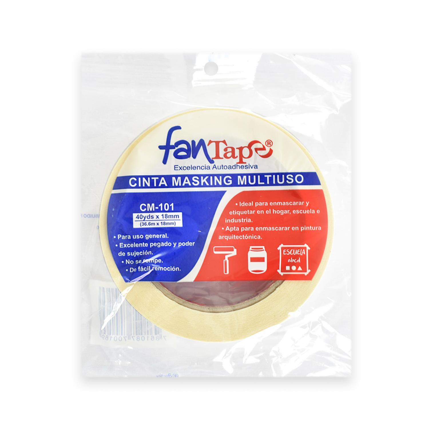 Masking Multipropósito 40X18Mm FANTAPE Unidad - Megamaxi