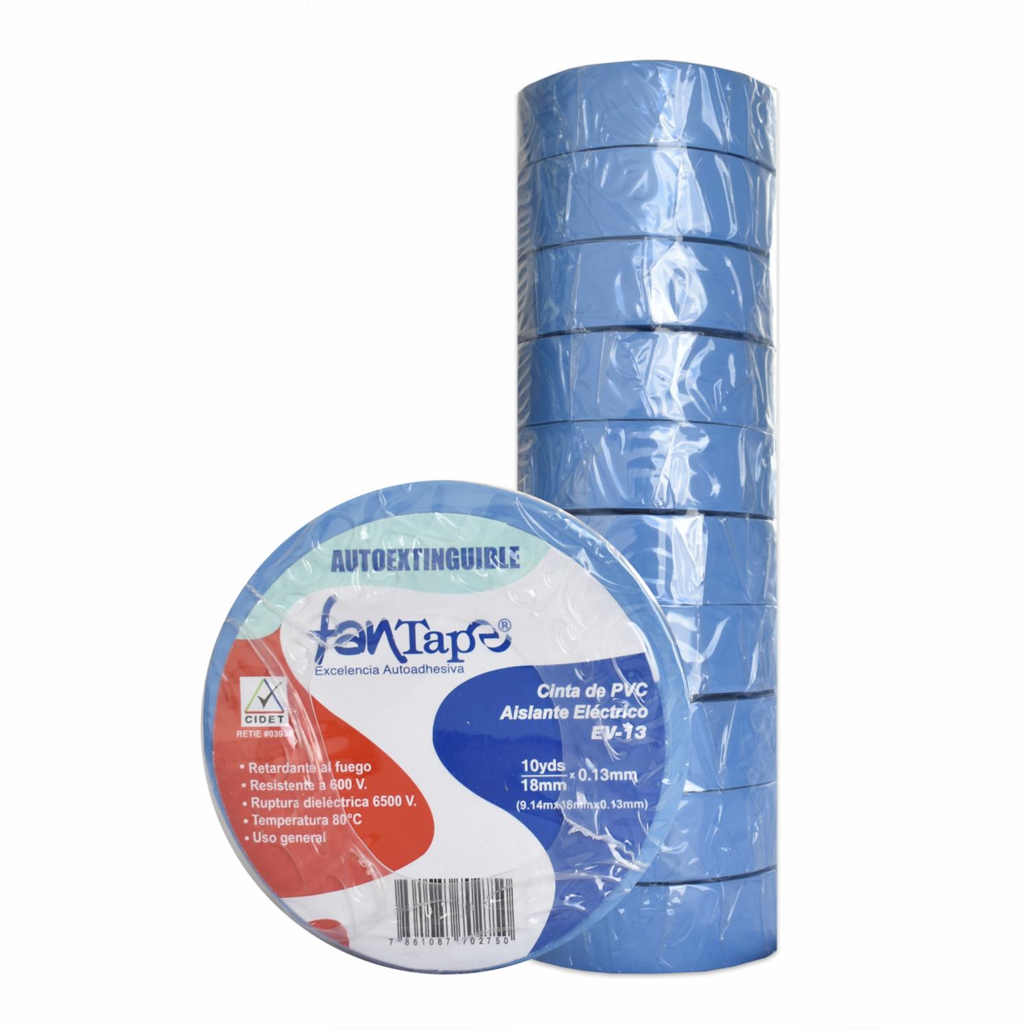 Cinta Aislante Eléctrica Autoextinguidle FANTAPE Unidad - Megamaxi