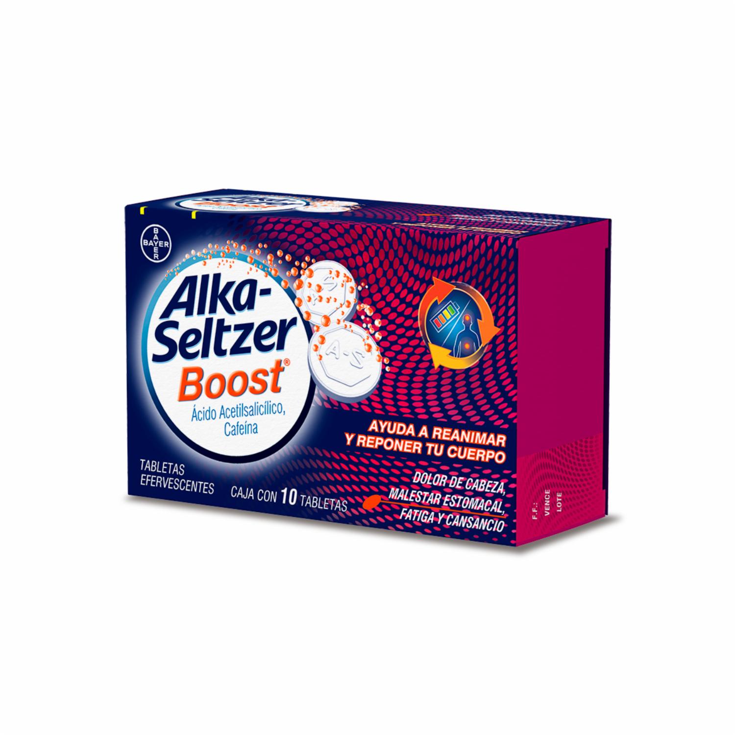 Antiácido Boost ALKA-SELTZER X 10 Uds - Megamaxi