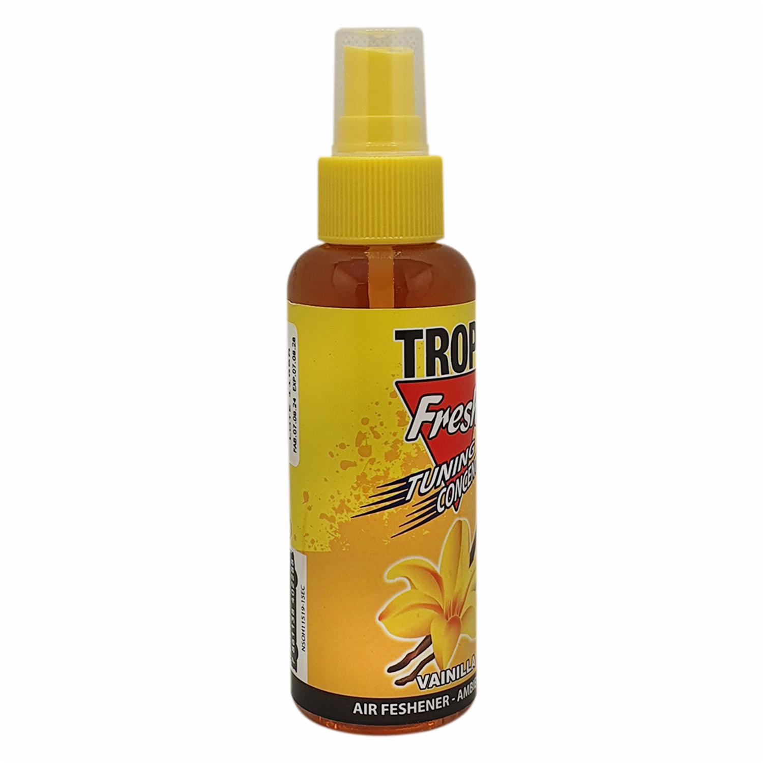 Ambiental Para Auto En Spray Aroma Vainilla TROPI FRESH 120 Ml - Megamaxi