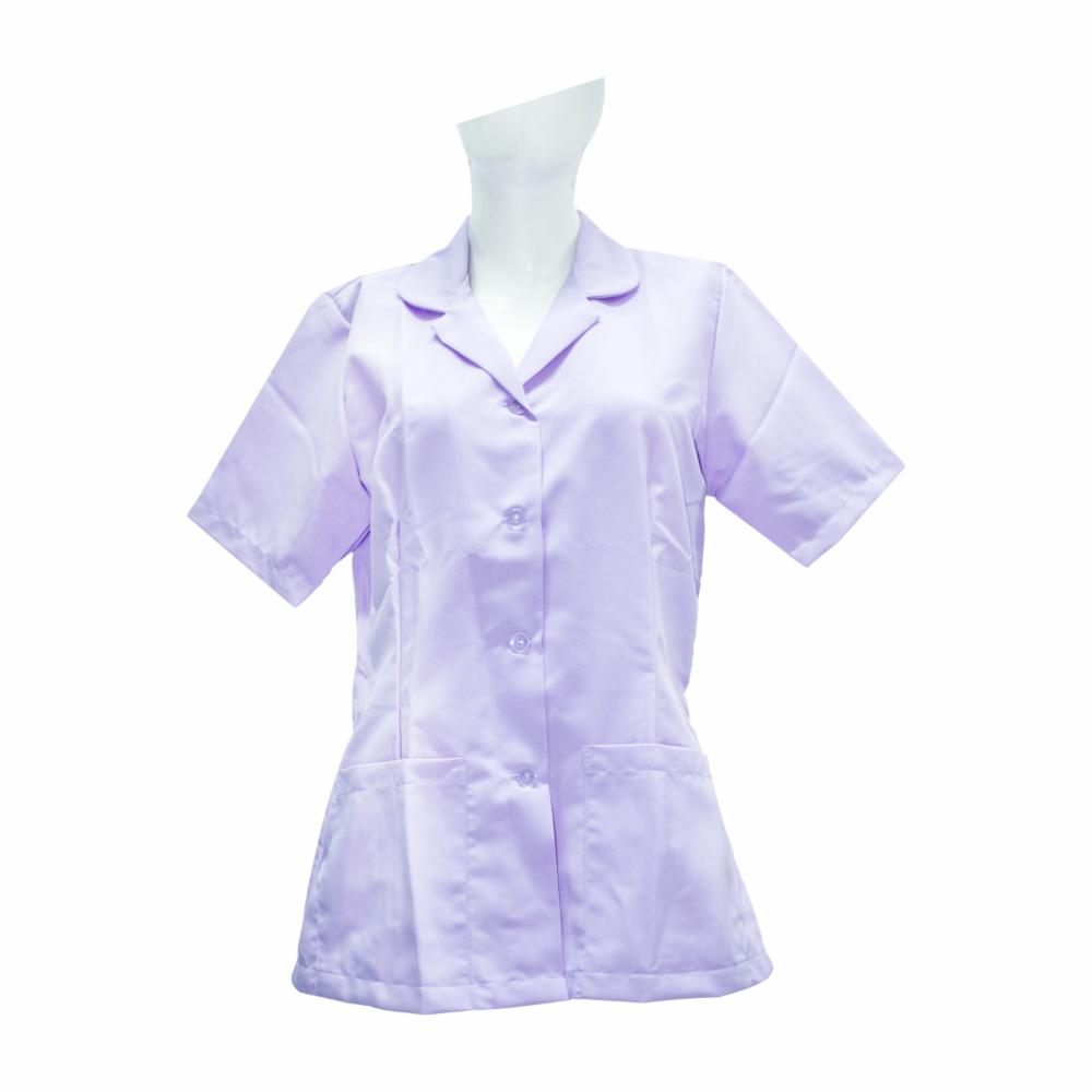 Chaqueta De Uniforme Lady Morado Manga Corta EL UNIFORME - Megamaxi