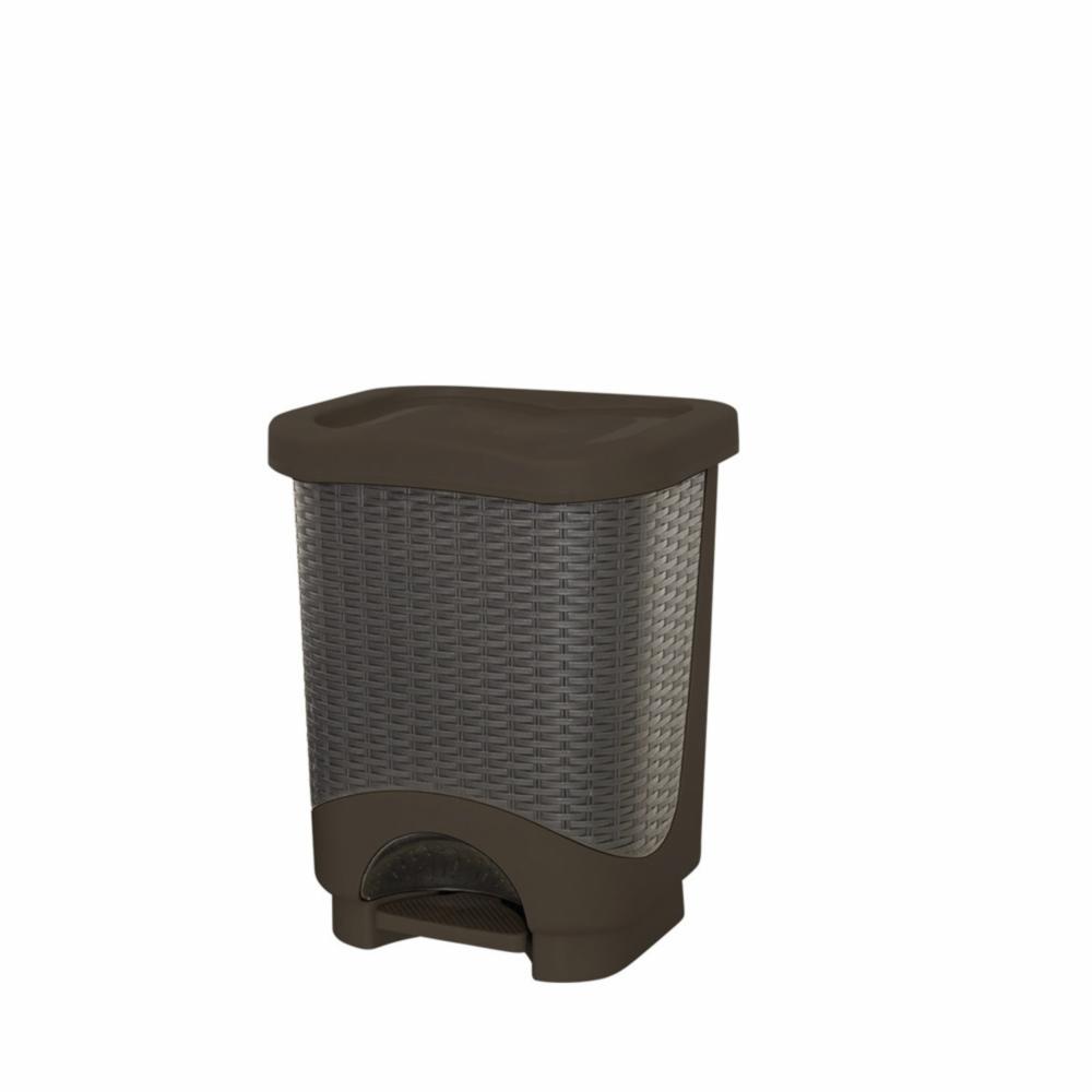 Basurero Dual Ratán Café CASA PICA 8 L - Megamaxi