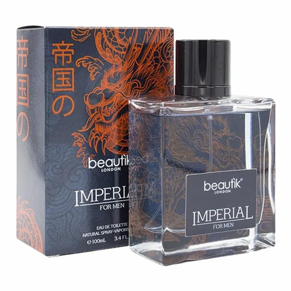 Fragancia Para Caballero Imperial BEAUTÌK LONDON EDT 100 Ml - Megamaxi
