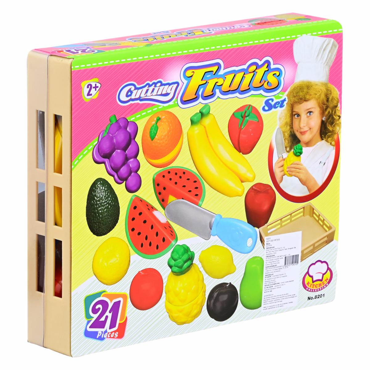 Juego De Frutas KITCHEN COLLECTION 21 Piezas - Megamaxi