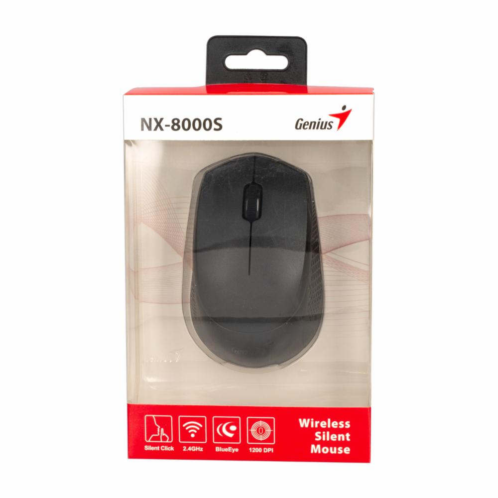 Mouse NX-8000S Negro GENIUS Wireless - Megamaxi
