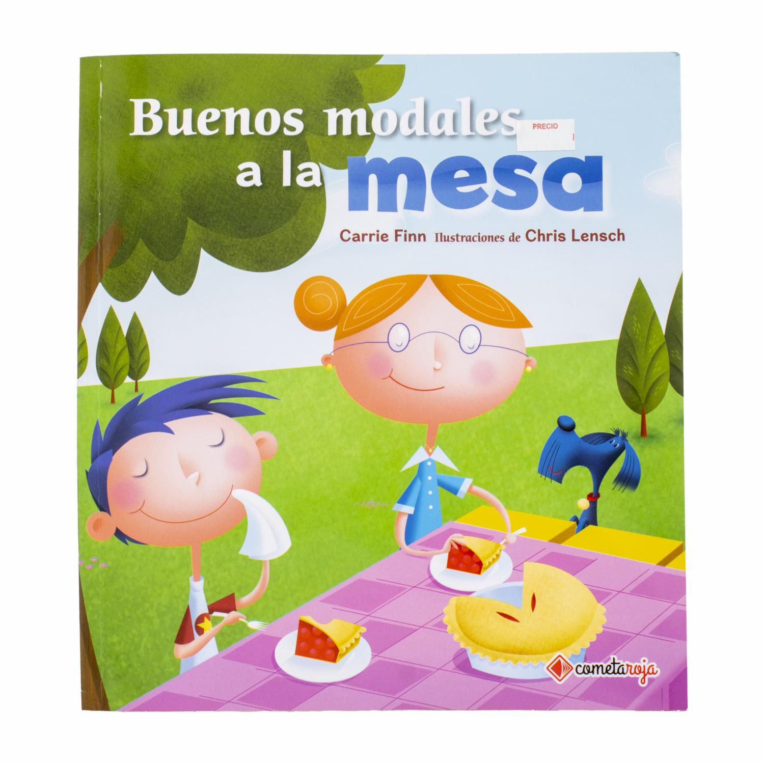 Libro Buenos Modales A La Mesa MR.BOOKS 24 Páginas - Megamaxi