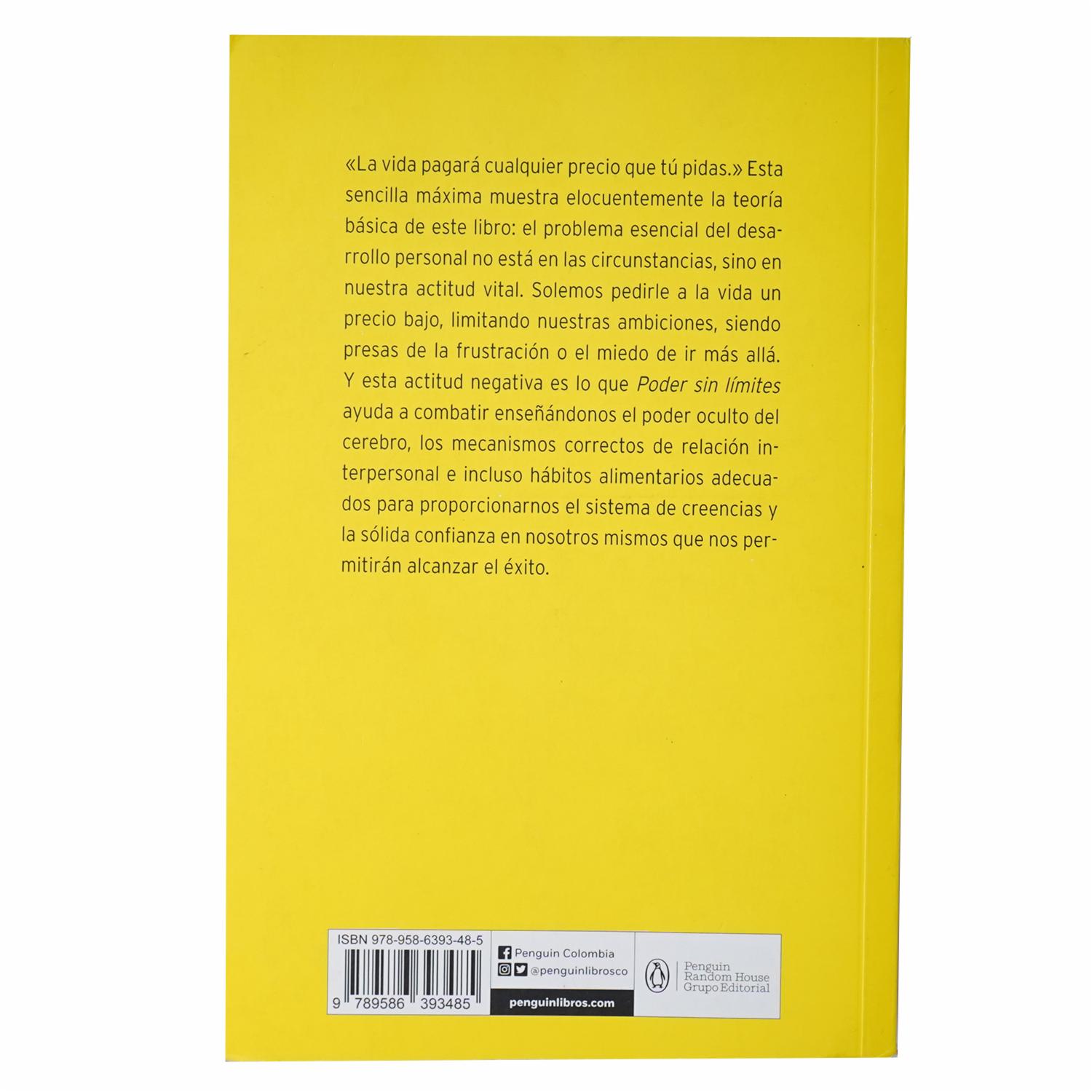 Poder Sin Limites Anthony Robbins MR.BOOKS 480 Páginas - Megamaxi