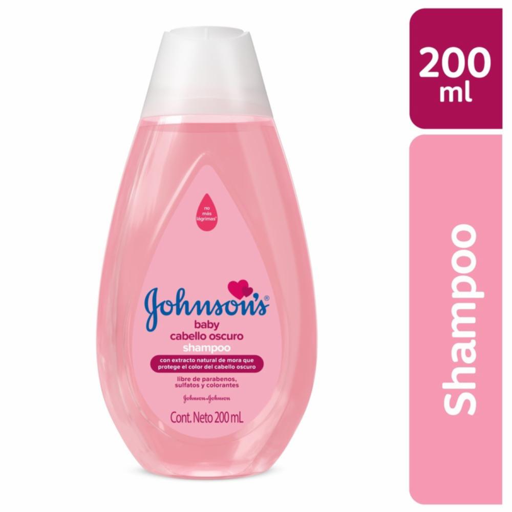 Shampoo Bebé Pelo Oscuro JOHNSON´S BABY 200 Ml - Megamaxi