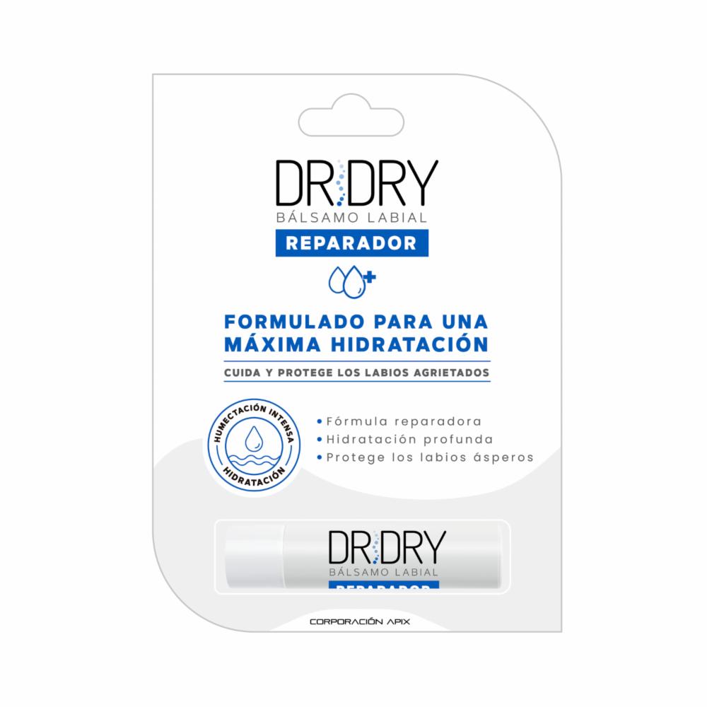 Bálsamo Labial Reparador Hidratante DR. DRY 4.80 G - Megamaxi