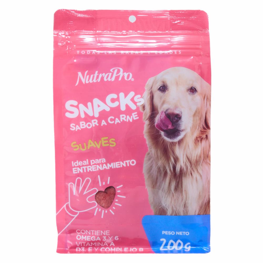 Snack Para Perro Suaves Sabor A Carne NUTRAPRO 200 G - Megamaxi
