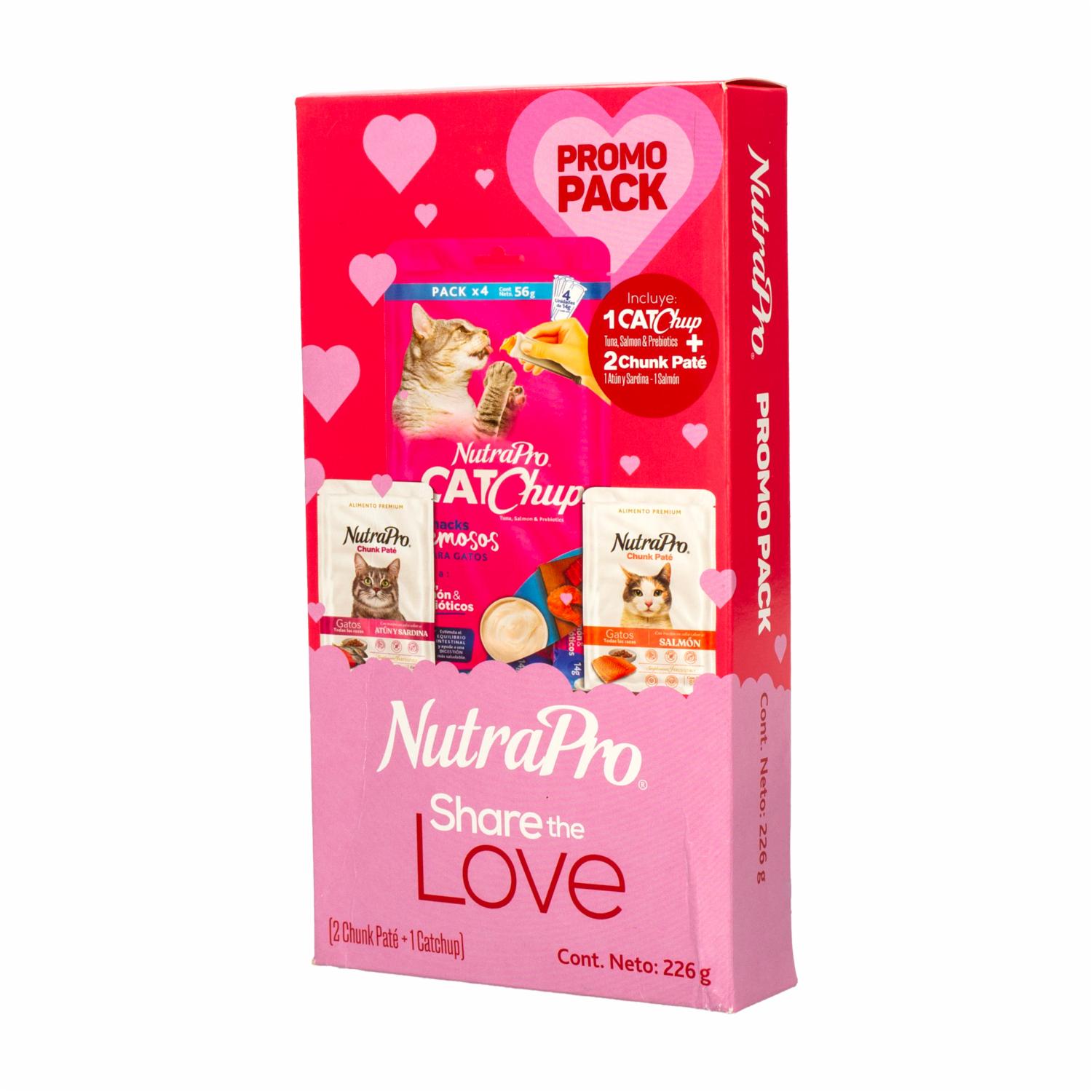 Alimento Para Gatos Pack De Pates NUTRAPRO 226 G - Megamaxi