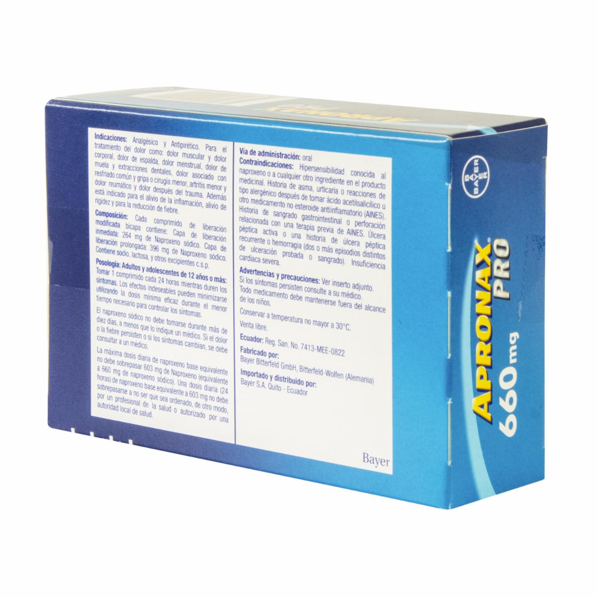 Analgésico Pro APRONAX 660 G - Megamaxi