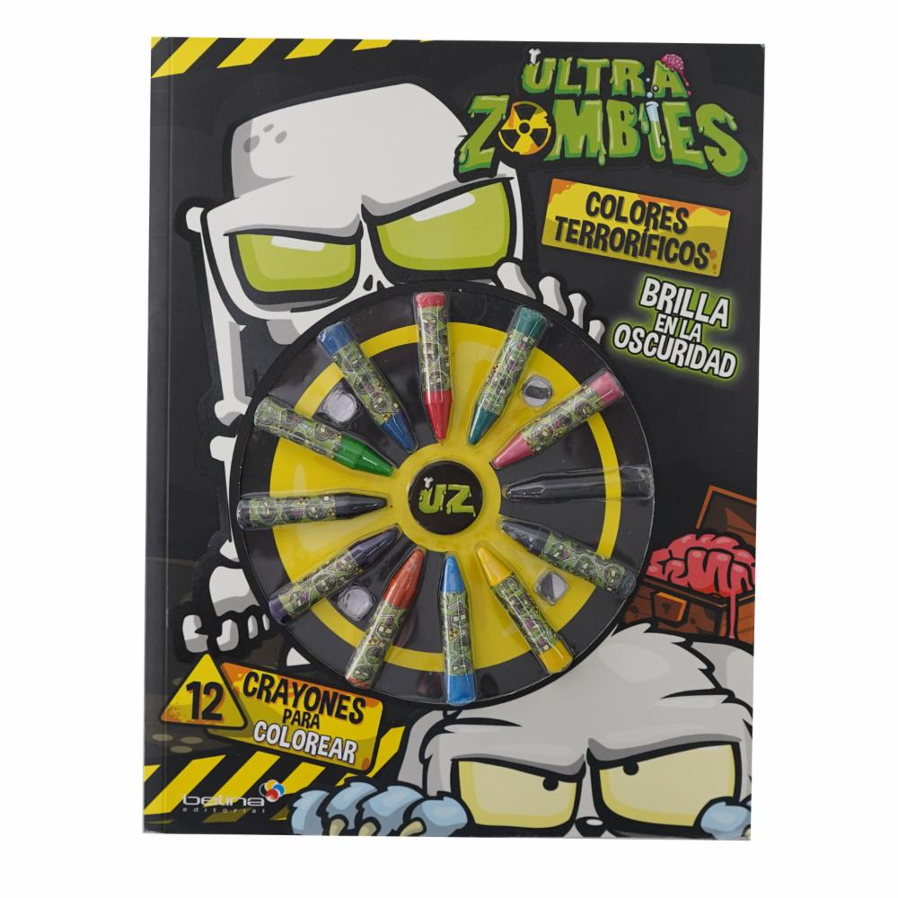 Libro Ultrazombies Terroríficos MR.BOOKS 56 Páginas - Megamaxi