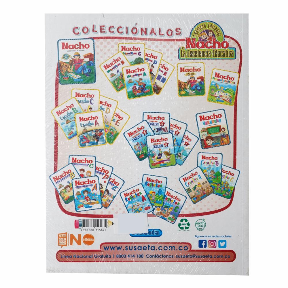 Libros Nacho Learning English A SUSAETA 100 Páginas - Megamaxi