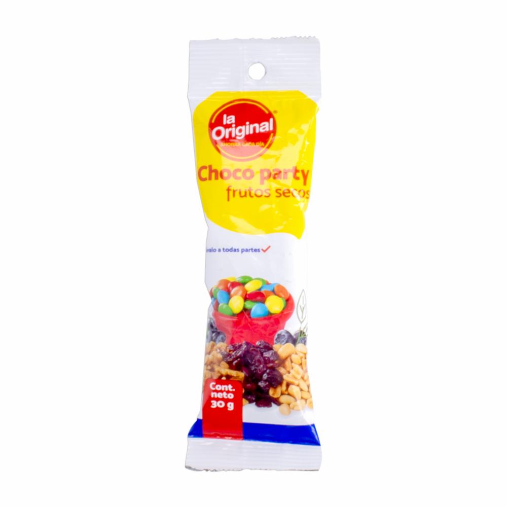 Frutos Secos Chocoparty LA ORIGINAL 30 G - Megamaxi