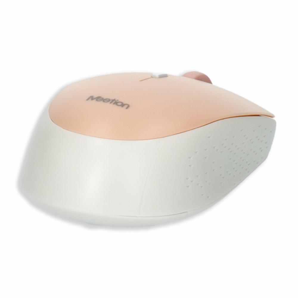 Mouse 2.4G R570 Pink MEETION Wireless - Megamaxi