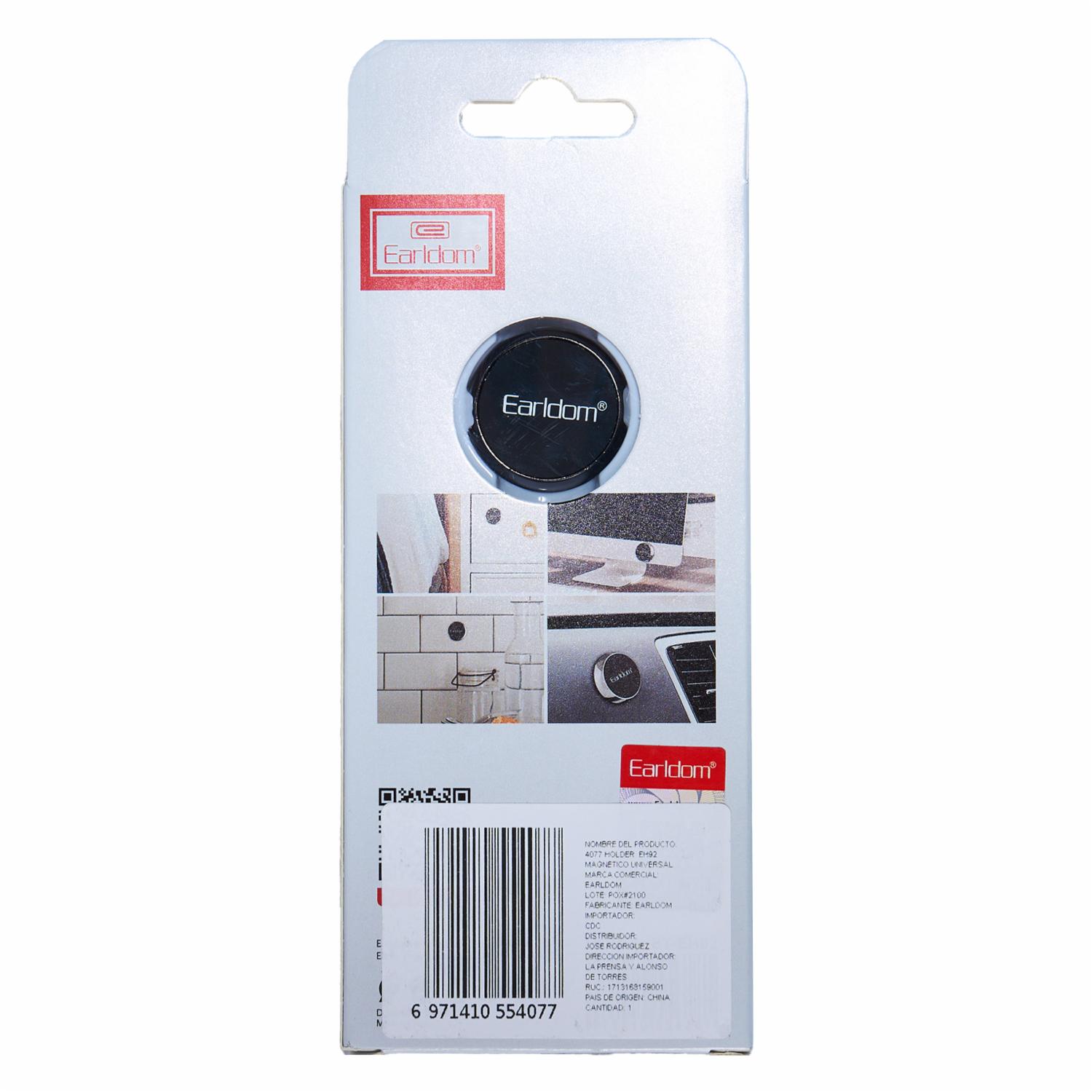 Soporte Para Celular Magnético Universal EH92 EARLDOM Universal - Megamaxi