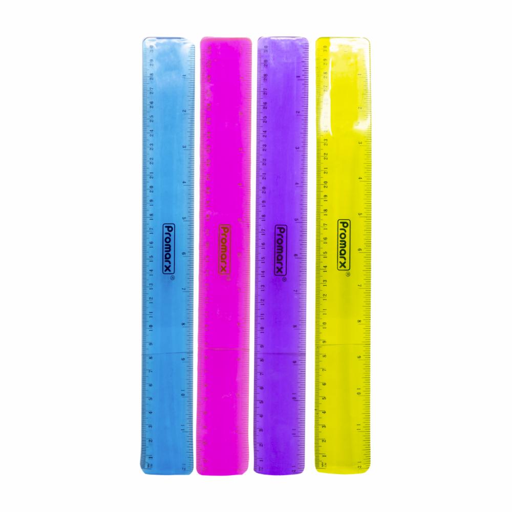 Regla Flexibles De 30 Cm PROMARX Unidad - Megamaxi