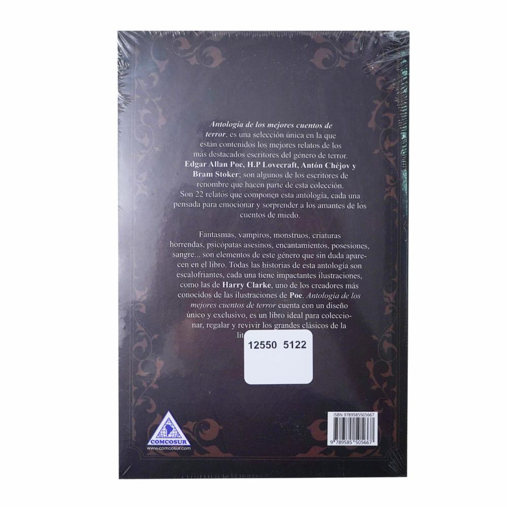 Libro Antologia De Los Mejores Cuentos De Terror COMCOSUR 476 Páginas - Megamaxi