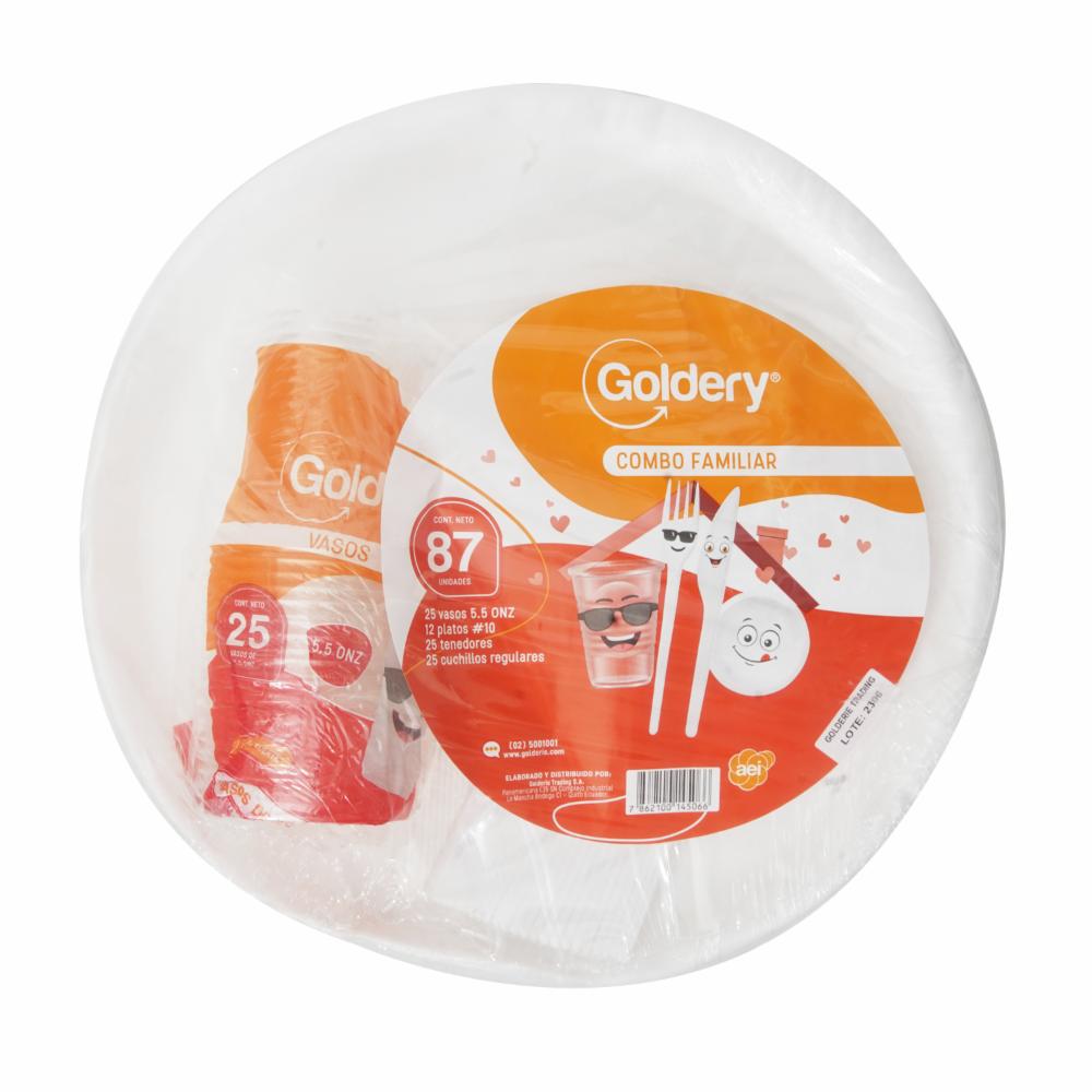 Combo Familiar N° 1 GOLDERY 87 Unidades - Megamaxi