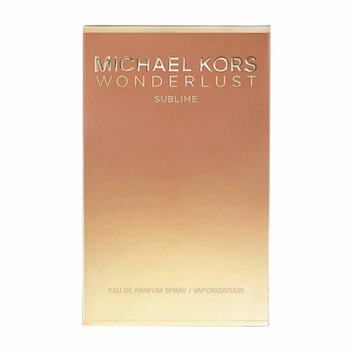 Fragancia Para Dama Wonderlust Sublime MICHAEL KORS EDP - Megamaxi