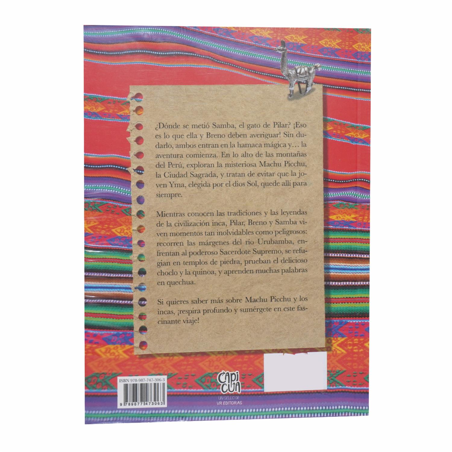 Libro Diario De Pilar En Machu Picchu CAPICUA 168 Páginas - Megamaxi
