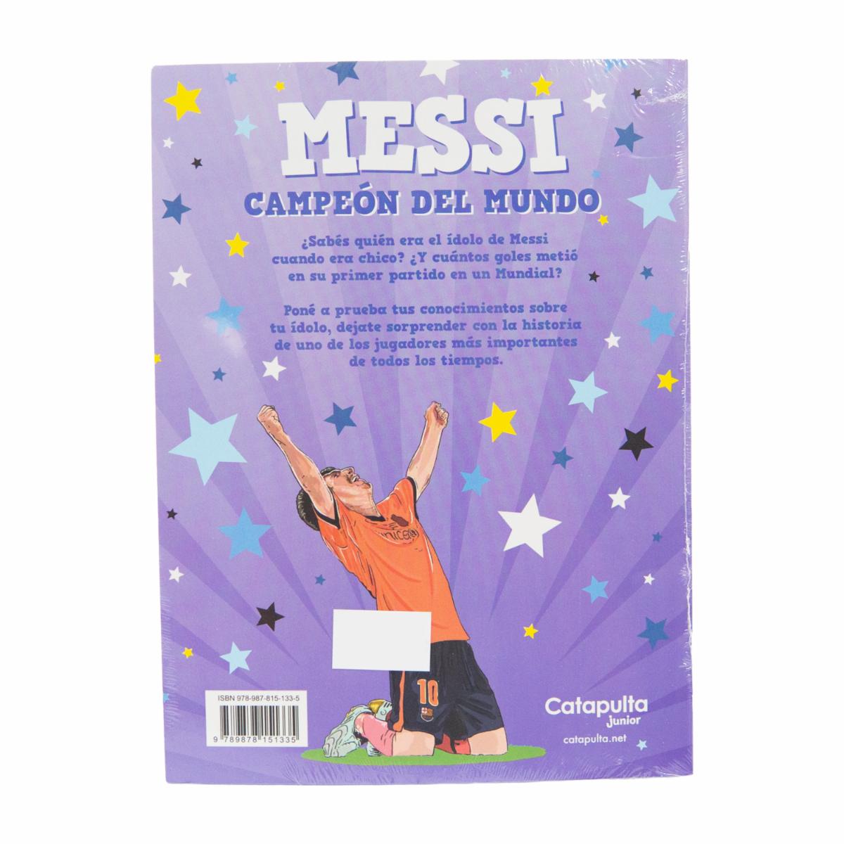 Libro Messi Campeon Del Mundo MR.BOOKS 251 Páginas - Megamaxi