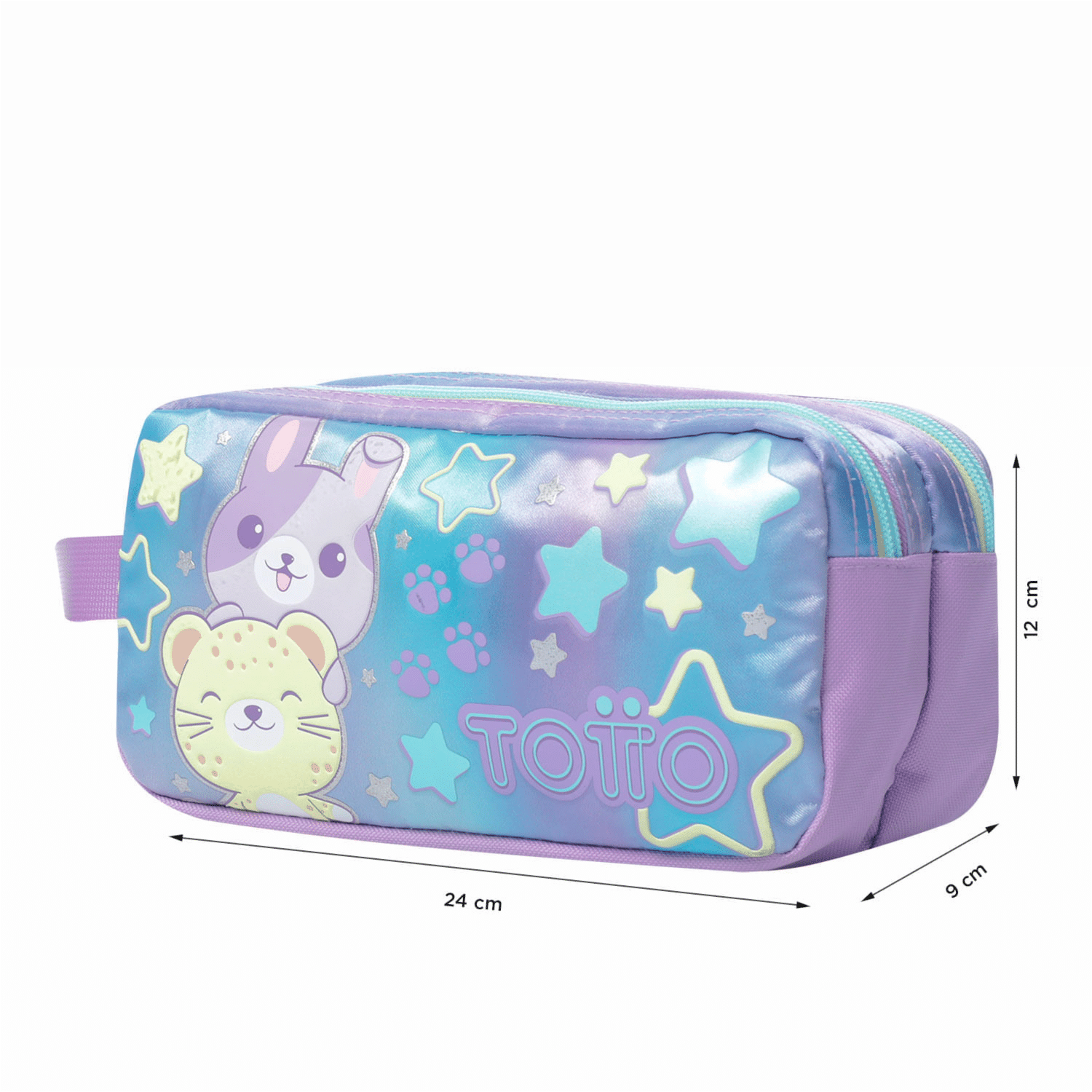 Estuche Multiusos Infantil Niña Friends TOTTO Estampado - Megamaxi